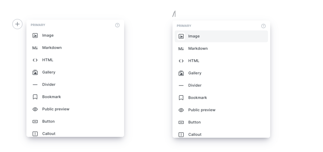 An overview of Ghost editor cards and and how they work | Bright Themes
