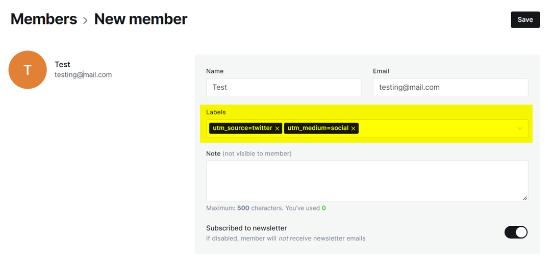 How to Automatically Add Member Labels From Referral Traffic in Ghost ...