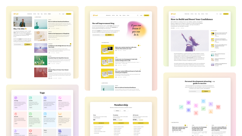 Premium Ghost Themes | Bright Themes